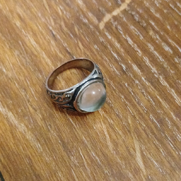 Jewelry | Vintage Inspired Copper Black Painted Color Changing Round ...
